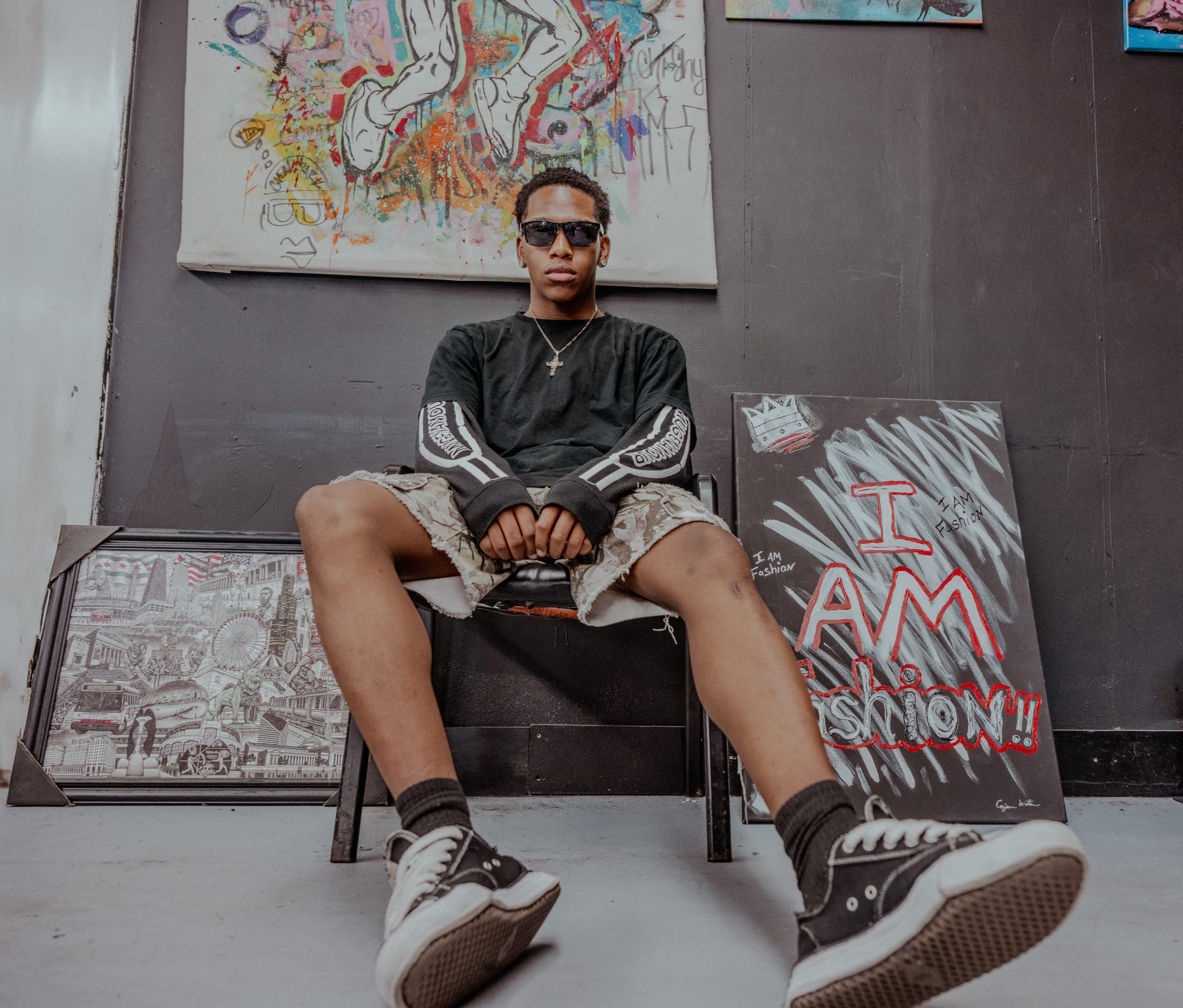 This Gary Teen Got Tired of Buying Clothes, So He Started Making Them ...