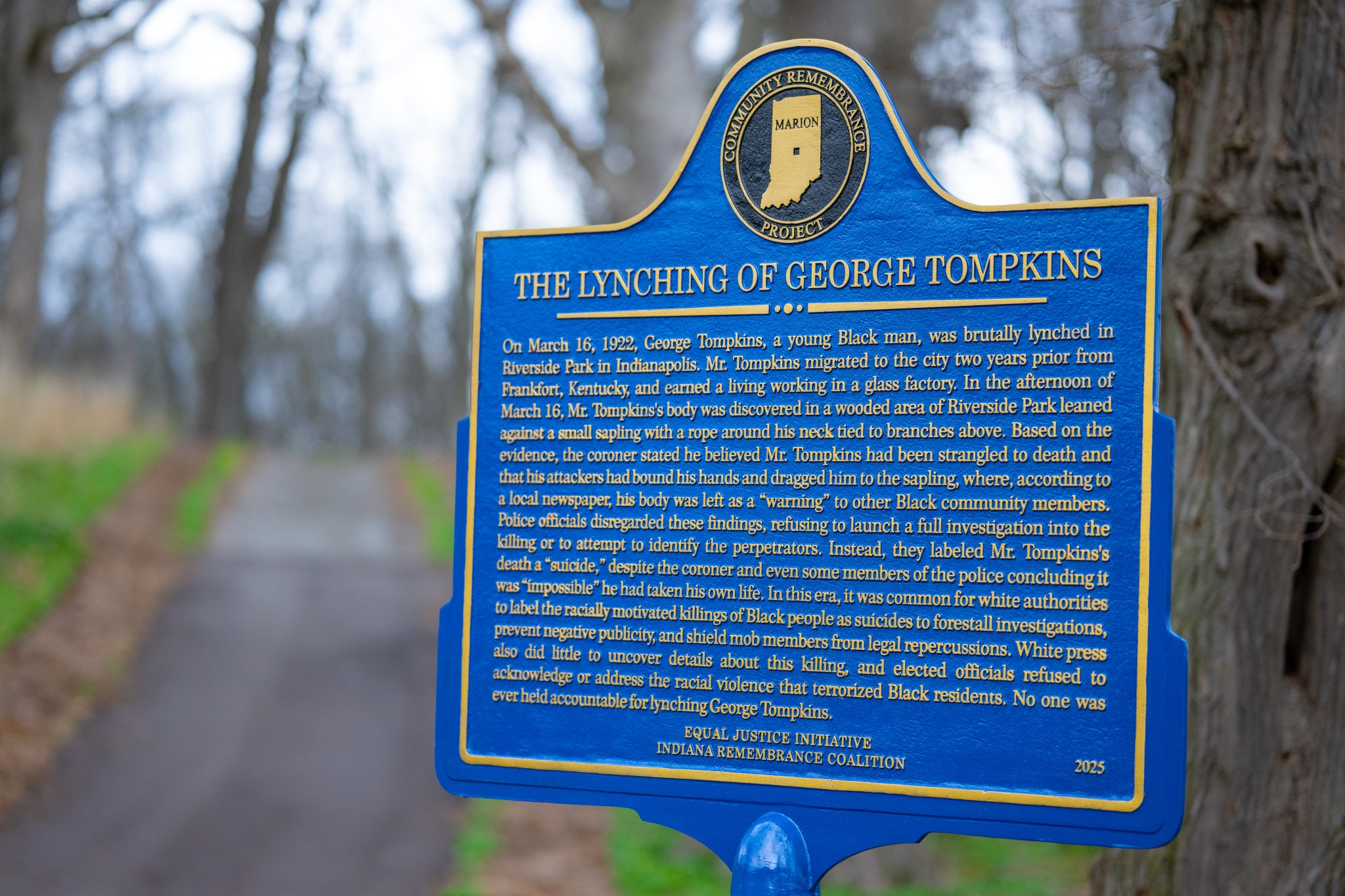 Historical Plaque in Municipal Gardens Remembers Slain Black Man, Helps ...